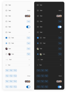 Fluent UI App (actual screenshots)